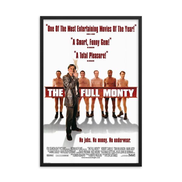 The Full Monty 1997 REPRINT poster