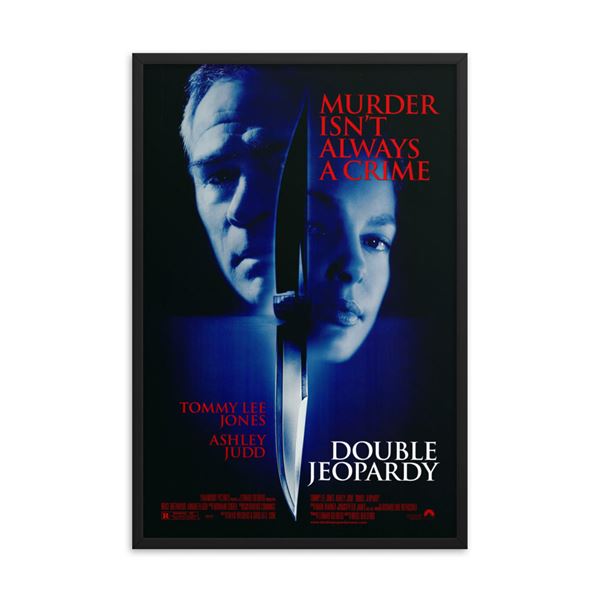 Double Jeopardy 1999 REPRINT poster