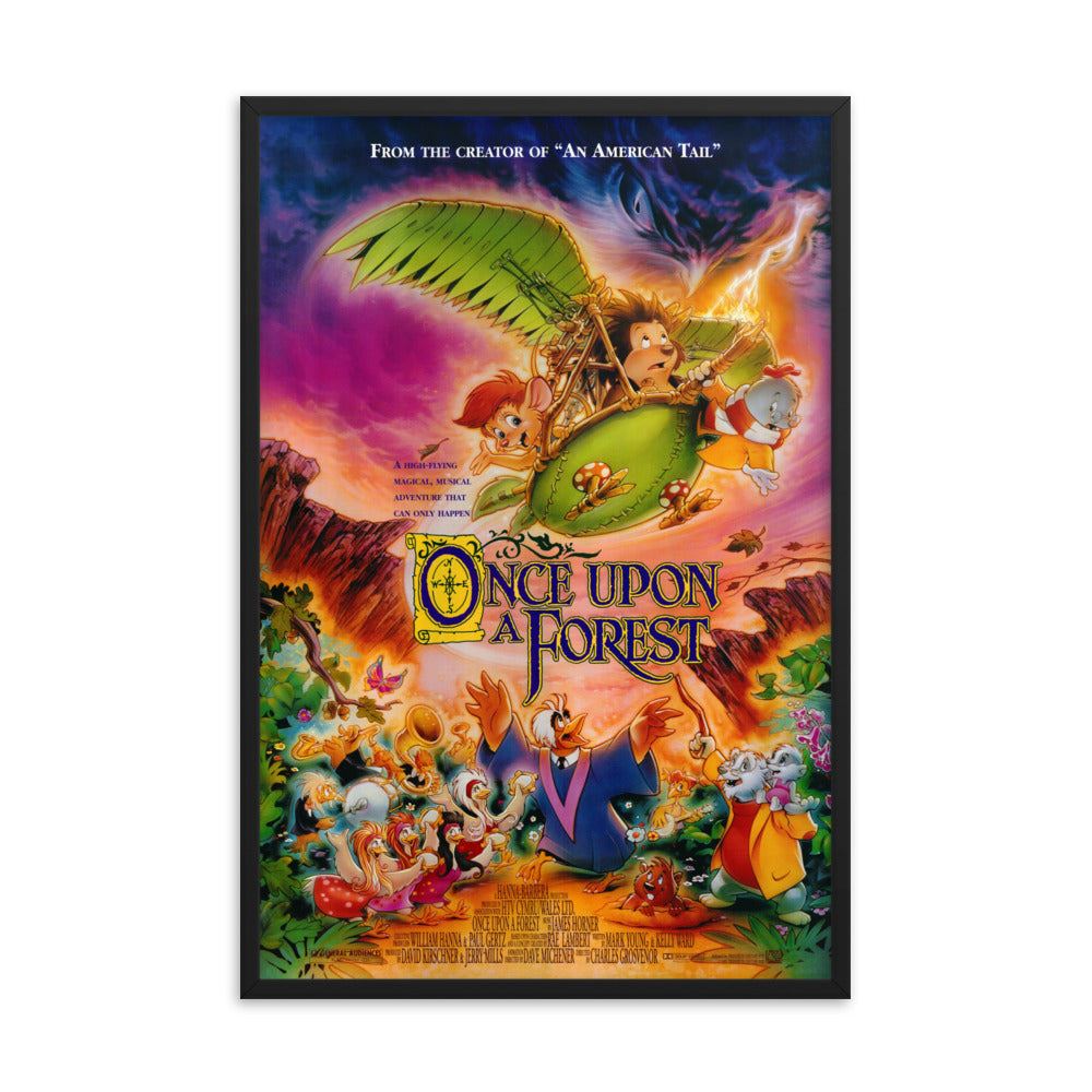 Once Upon a Forest 1993 REPRINT poster