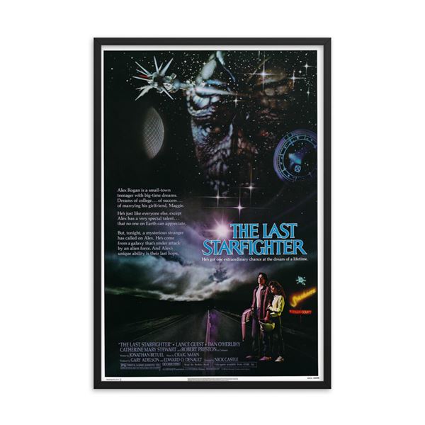 The Last Starfighter 1984 REPRINT poster