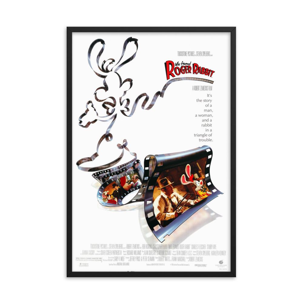 Who Framed Roger Rabbit 1987 REPRINT poster
