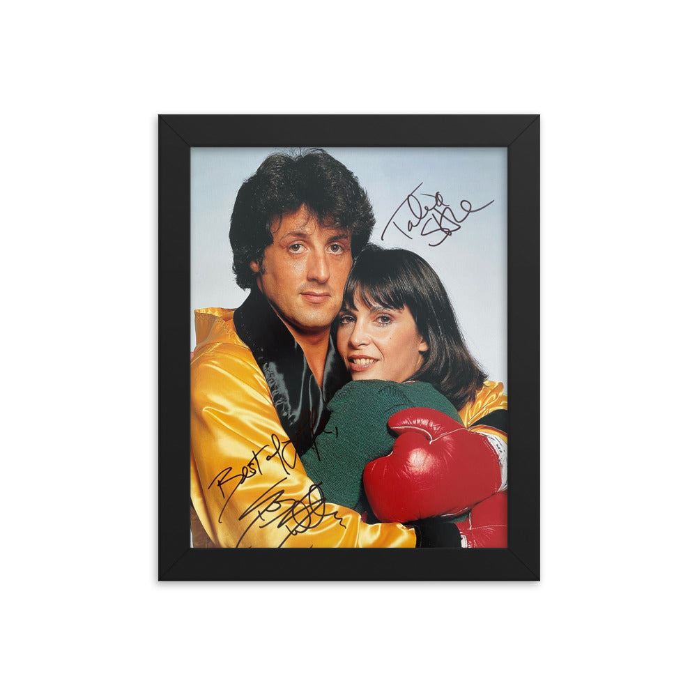 Rocky cast signed photo REPRINT