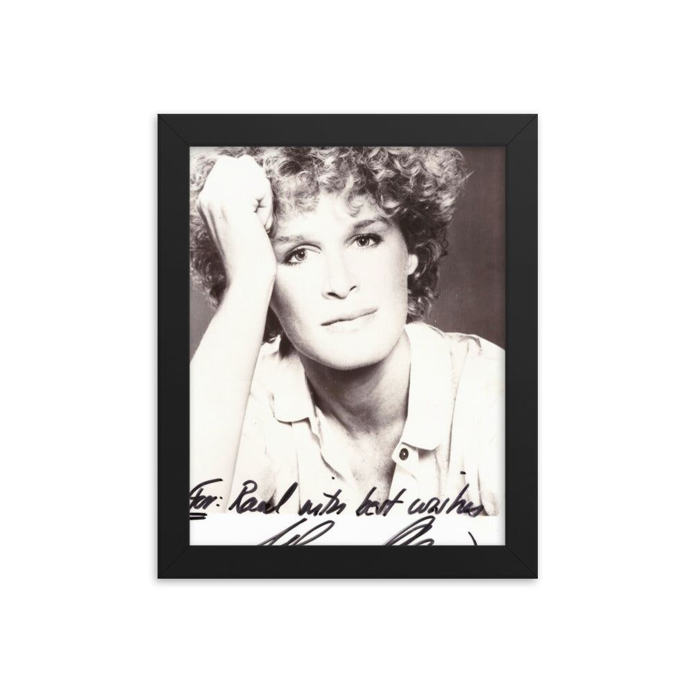 Glenn Close signed photo REPRINT