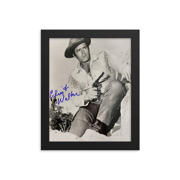 Clint Walker signed photo REPRINT