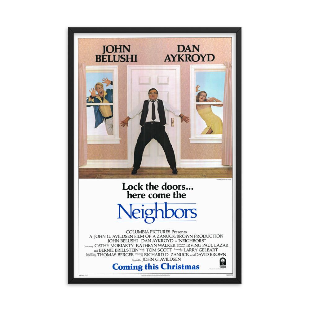Neighbors 1981 REPRINT poster REPRINT
