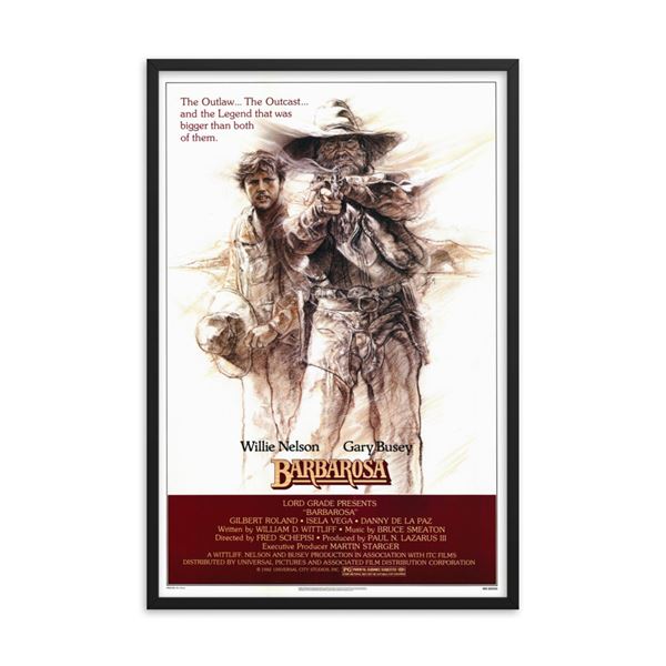Barbarosa 1982 REPRINT poster REPRINT