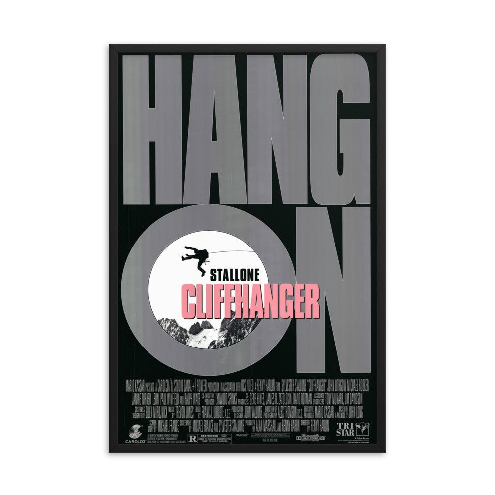 Cliffhanger 1993 REPRINT poster REPRINT