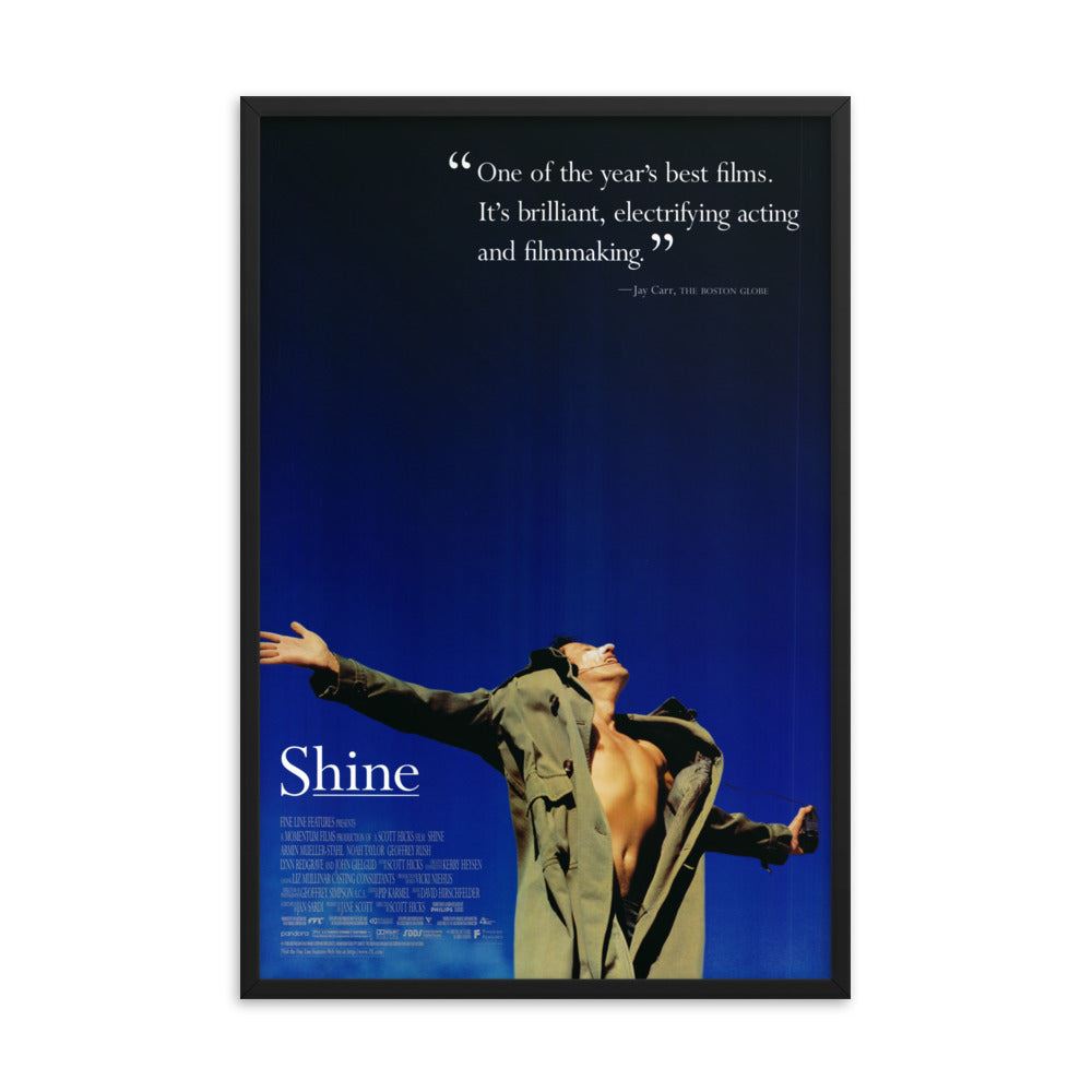 Shine 1996 REPRINT movie poster REPRINT