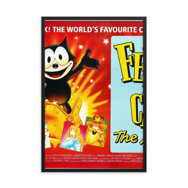 Felix the Cat: The 1989 REPRINT poster