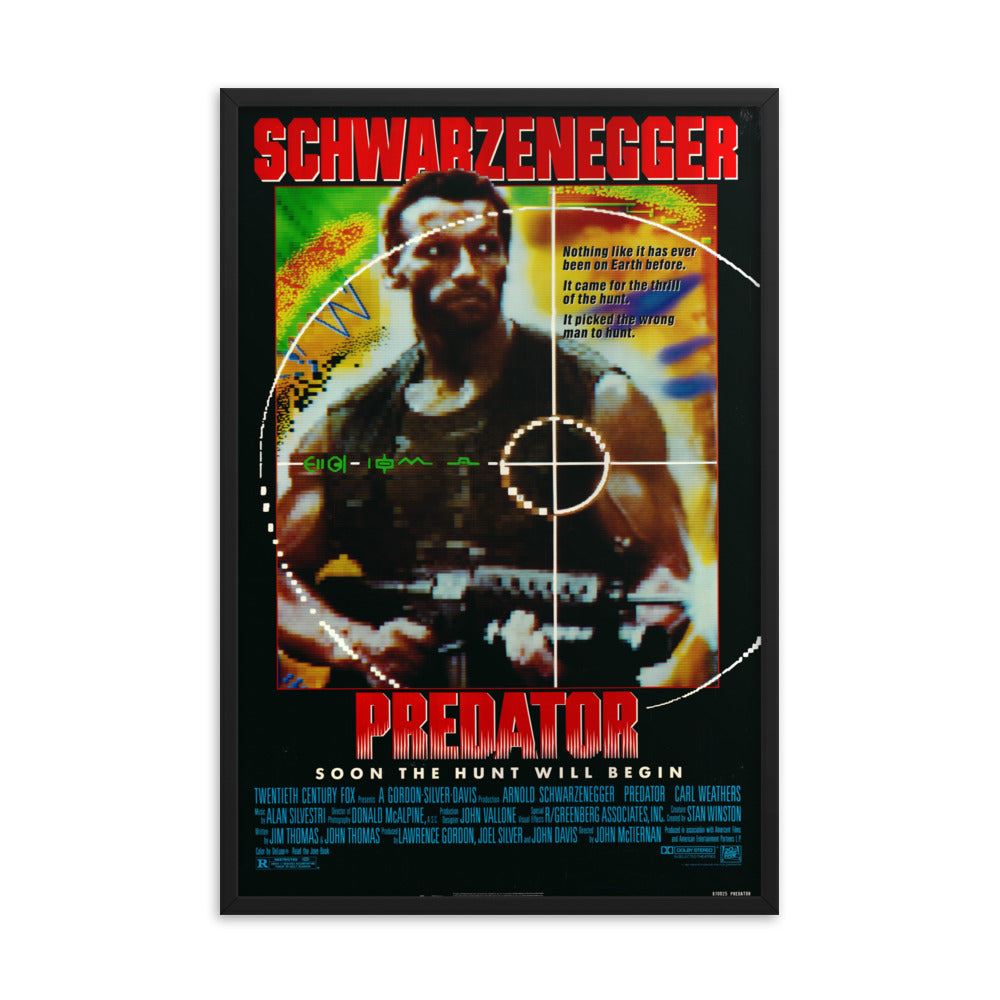 Predator 1987 REPRINT movie poster REPRINT
