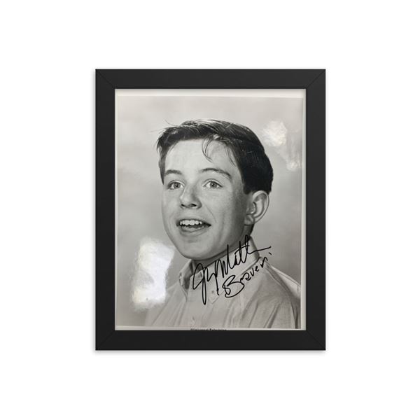 Jerry Mathers Leave It To Beaver signed REPRINT