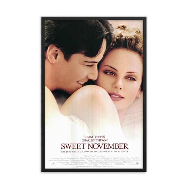 Sweet November 2001 REPRINT movie poster REPRINT