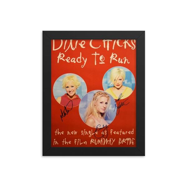 Dixie Chicks signed "Ready To Run" poster REPRINT
