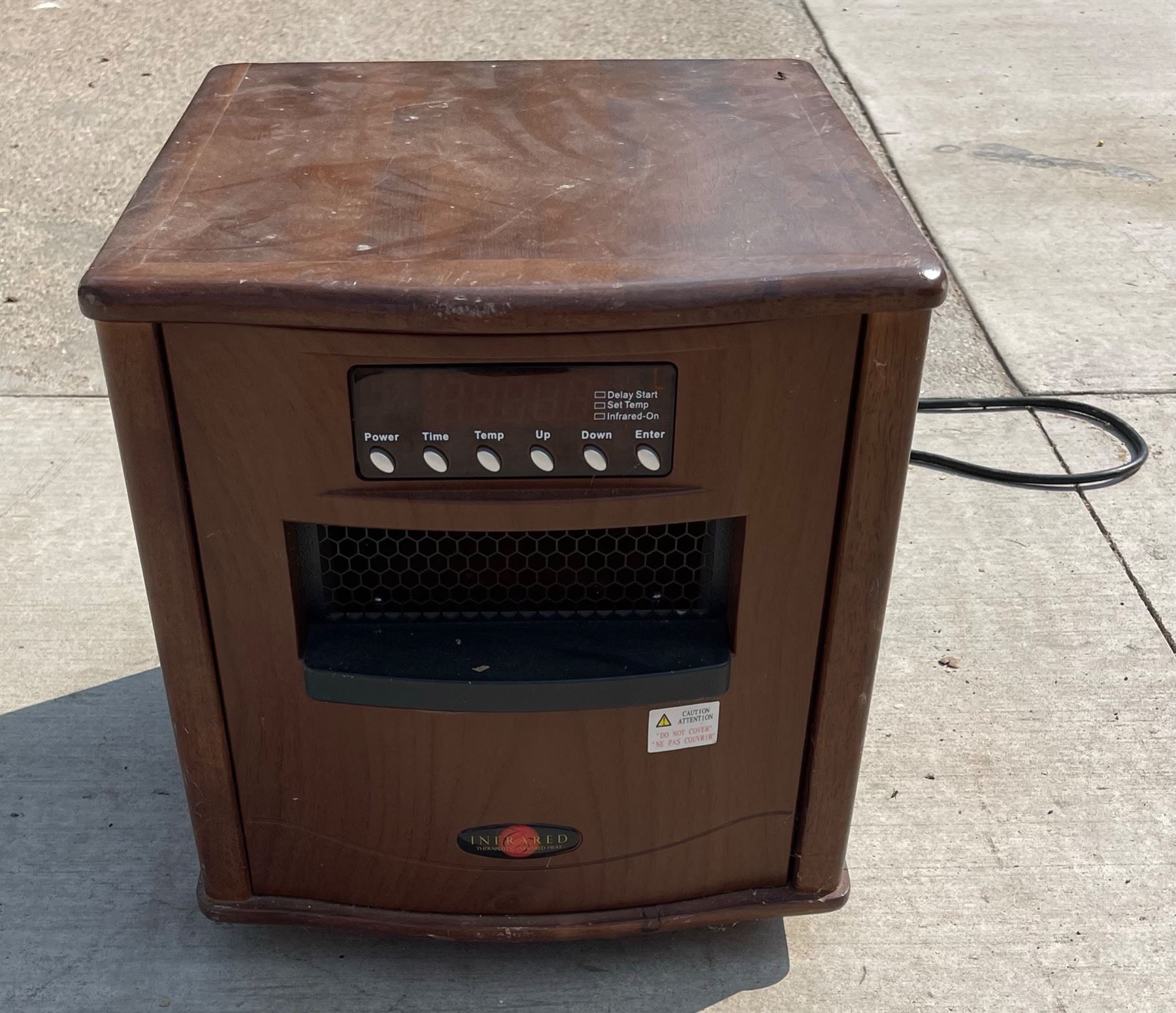INFRARED HEATER - WORKS! - Cornerbids