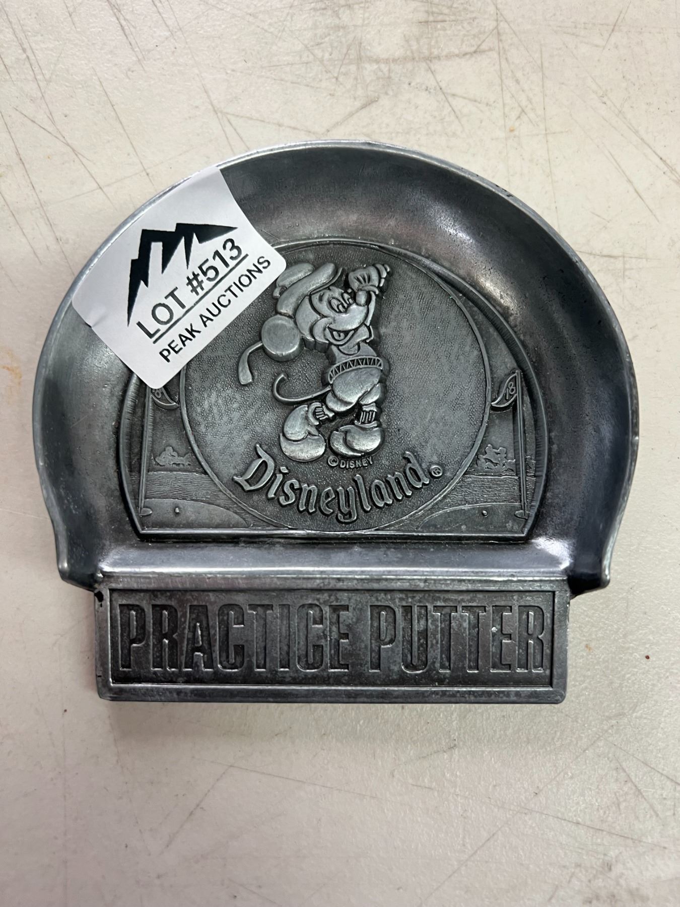 Lot of 1 Vitnage Walt Disney World Mickey Mouse Practice Putter - Used
