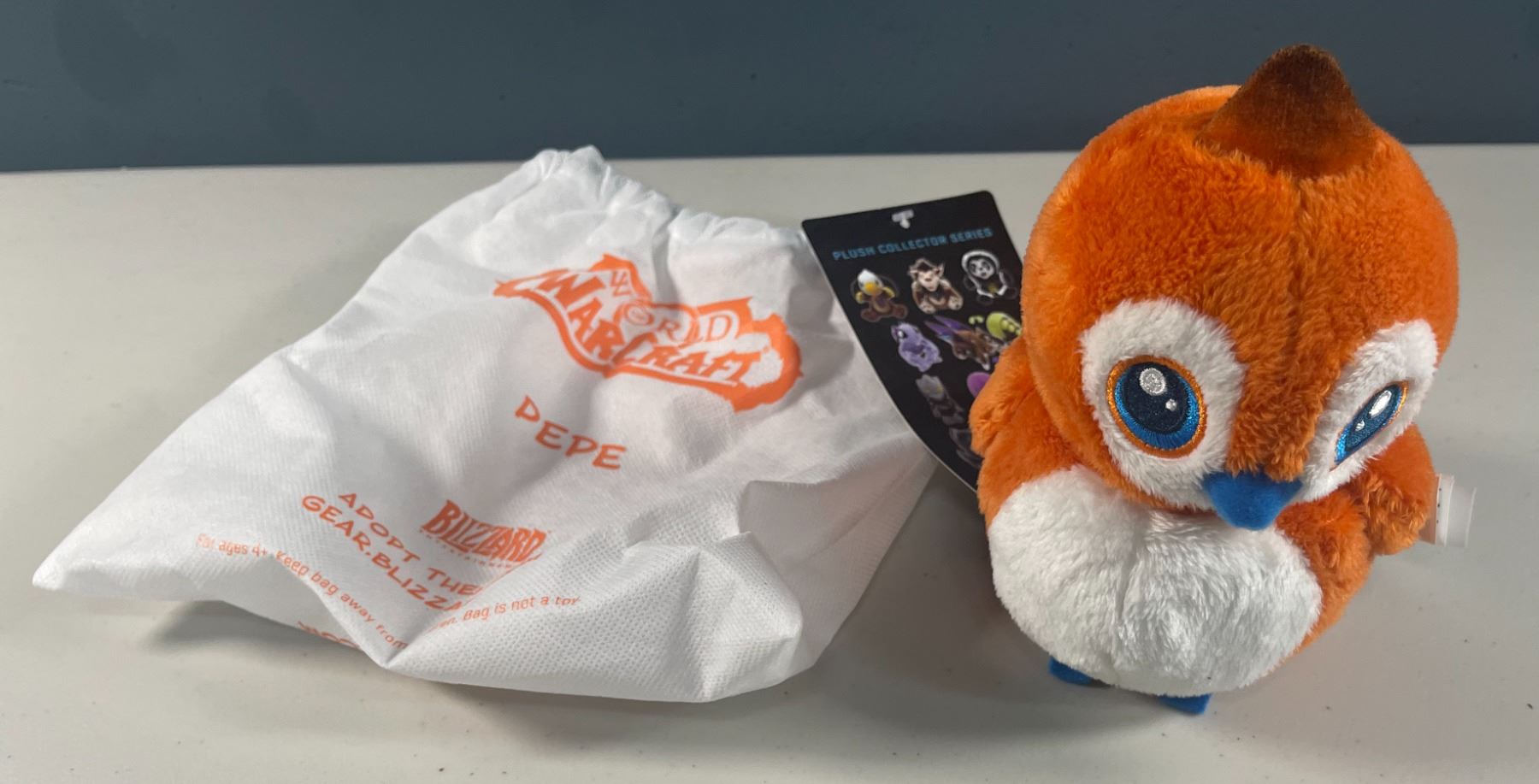Rare Blizzcon Exclusive World Of Warcraft Pepe Plush