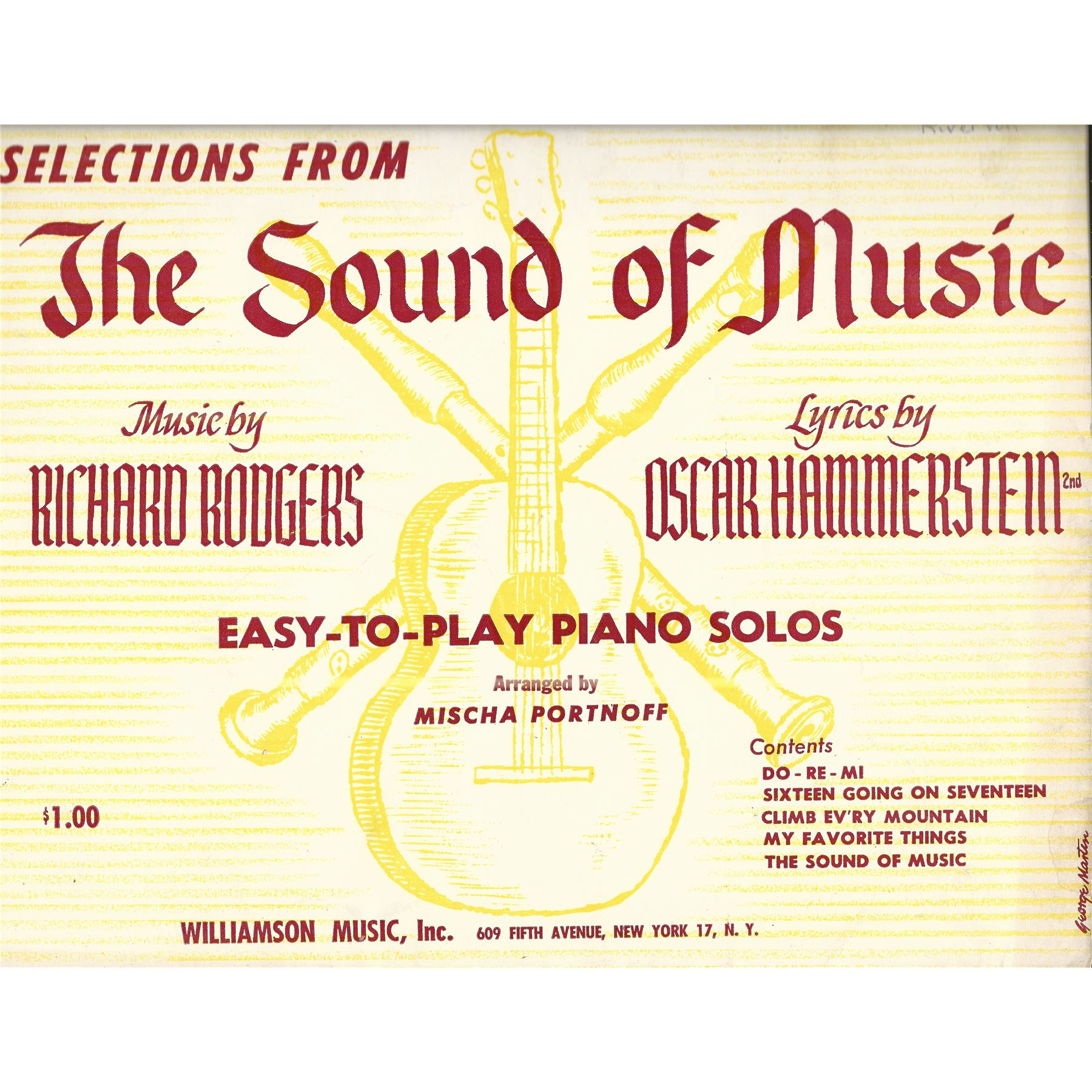 The Sound of Music Piano Solos sheet music