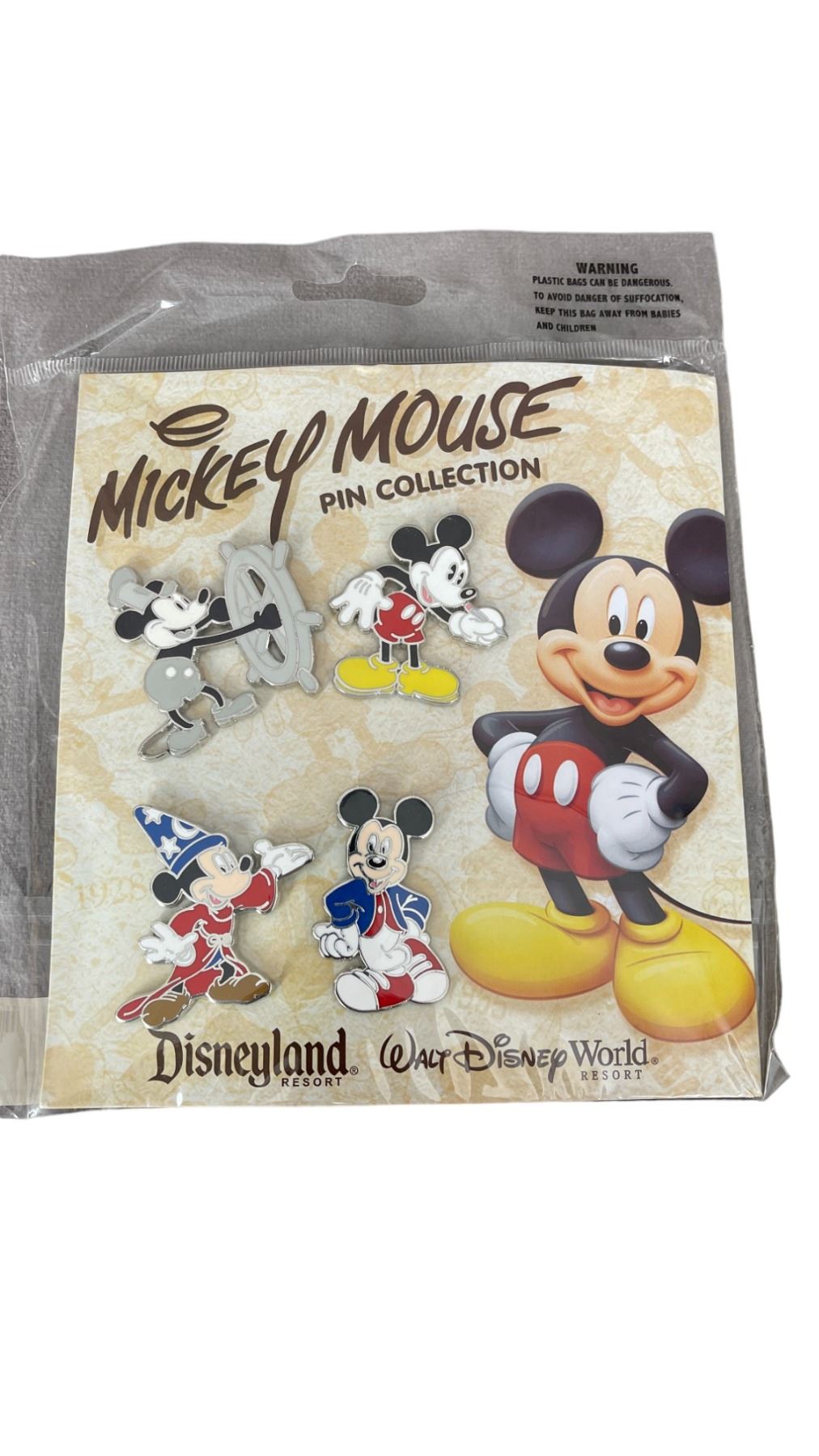 Walt Disney Mickey Mouse Pin Collection Sealed