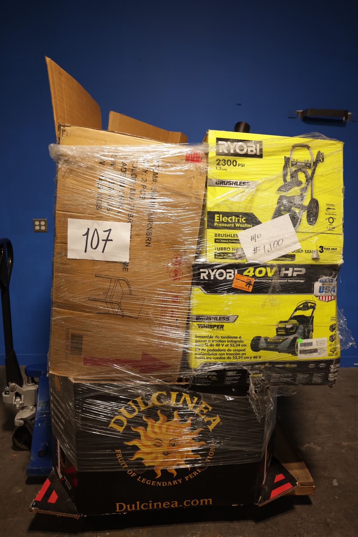 pallet #107 - Herramienta Home Depot