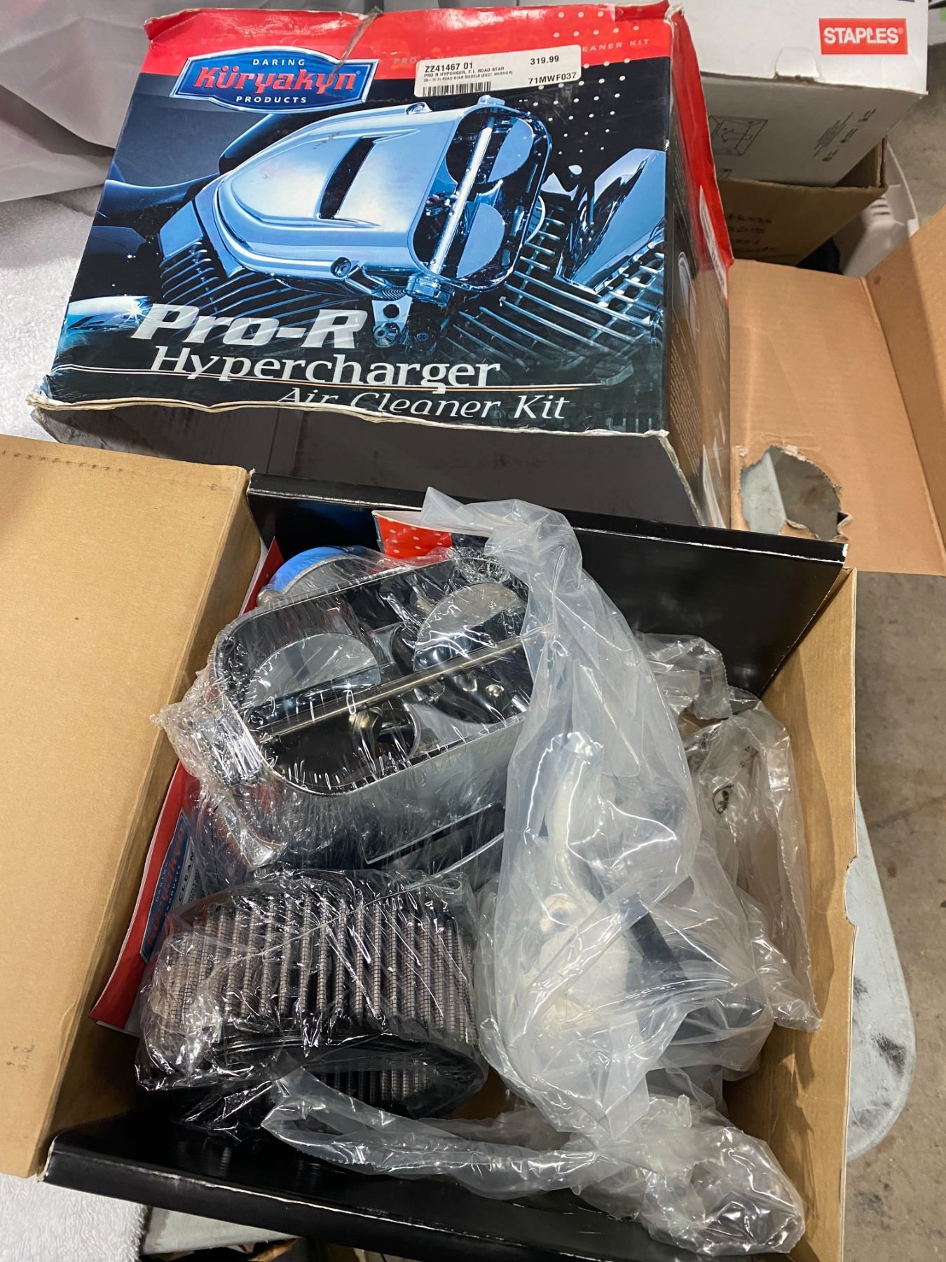 Pro-R hypercharger air cleaner kit