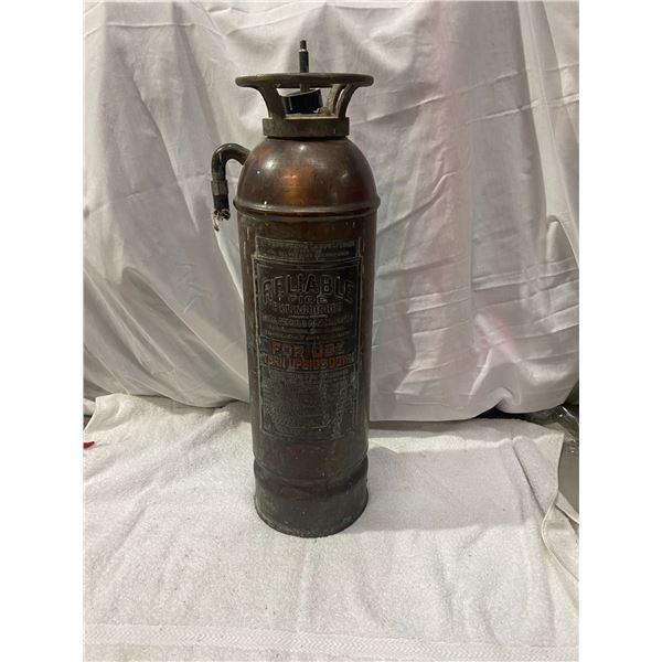 Copper fire extinguisher