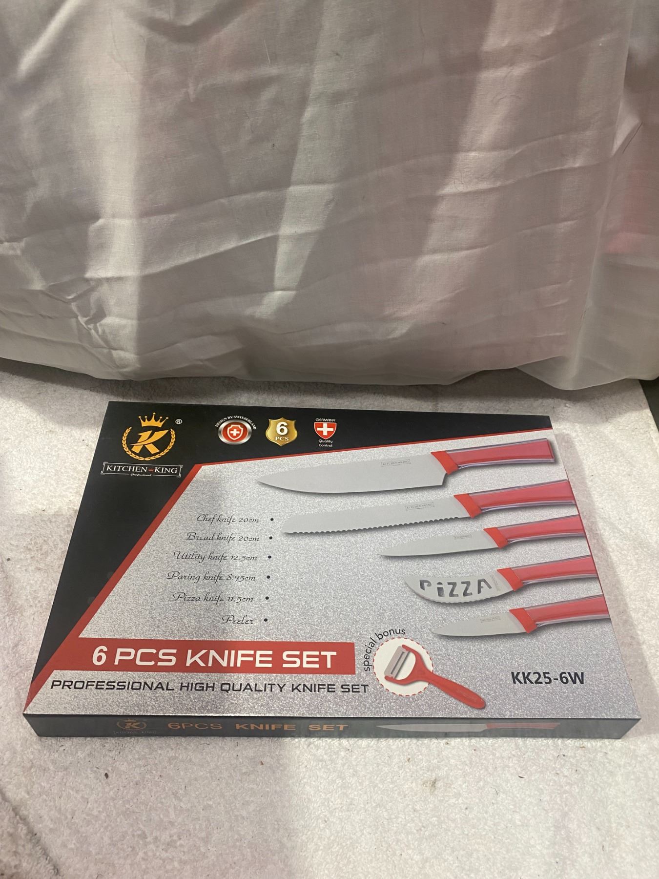 King Kitchen knife set