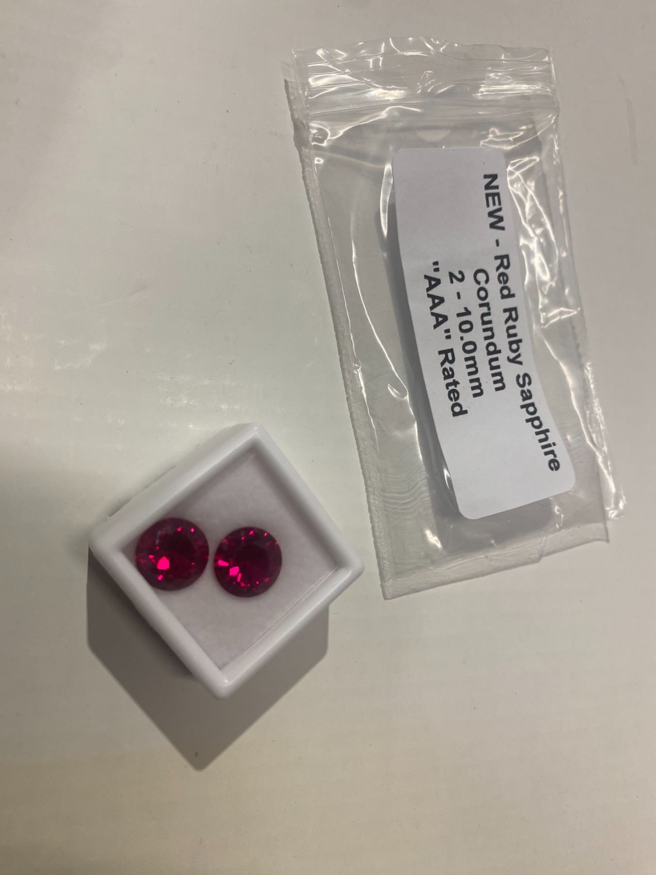 New Red Ruby sapphire corundum