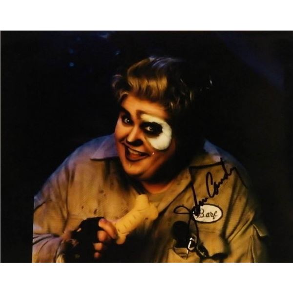 John Candy signed Spaceballs still.