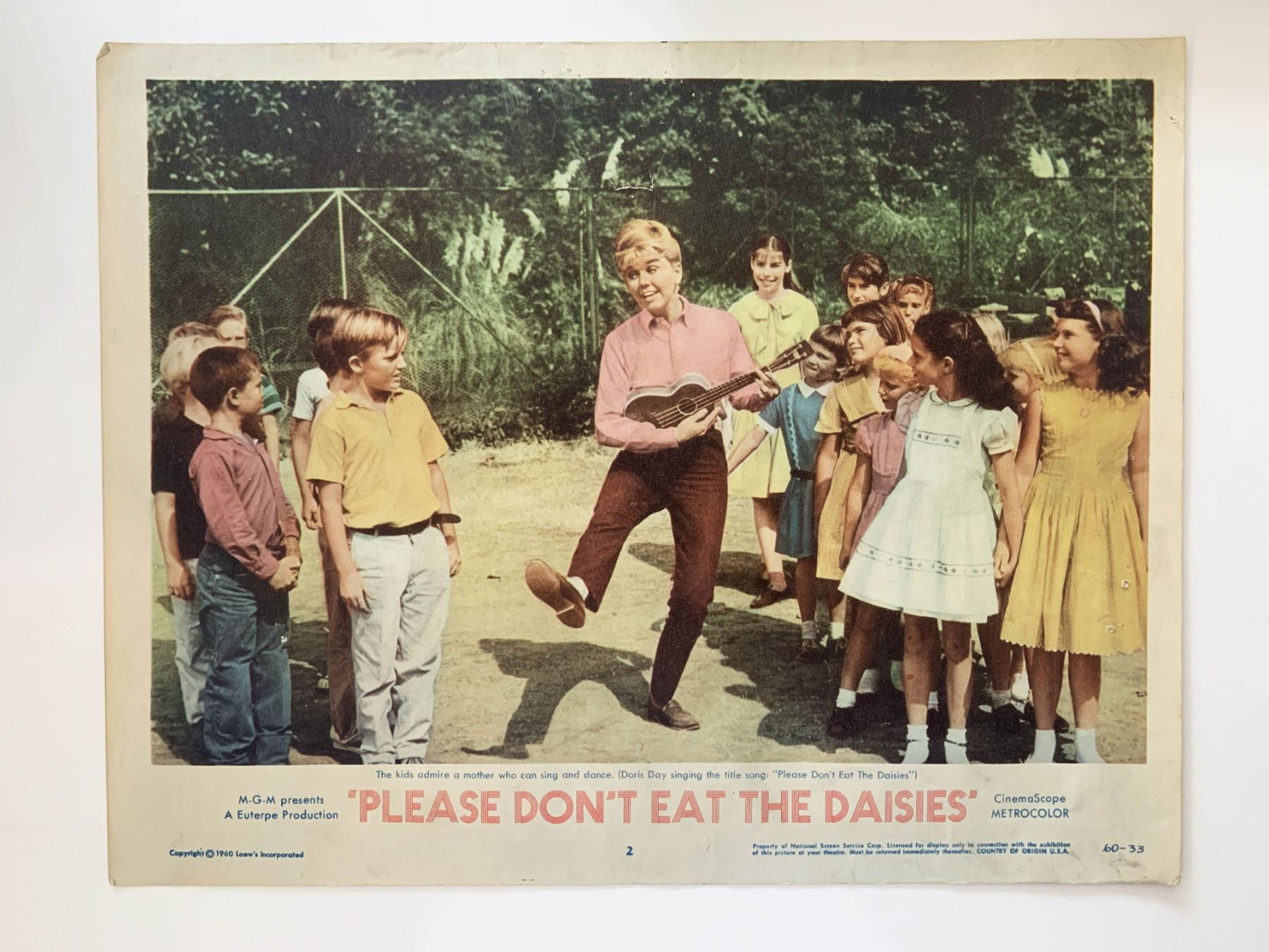 Please Don't Eat the Daisies 1960 lobby card