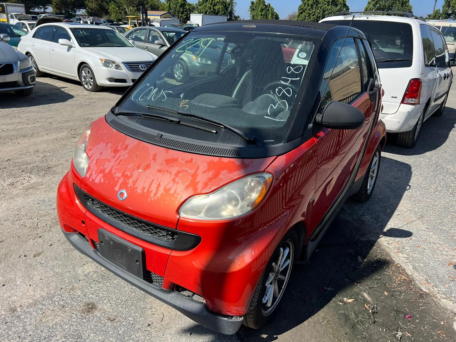 2008 Smart fortwo passion cabrio