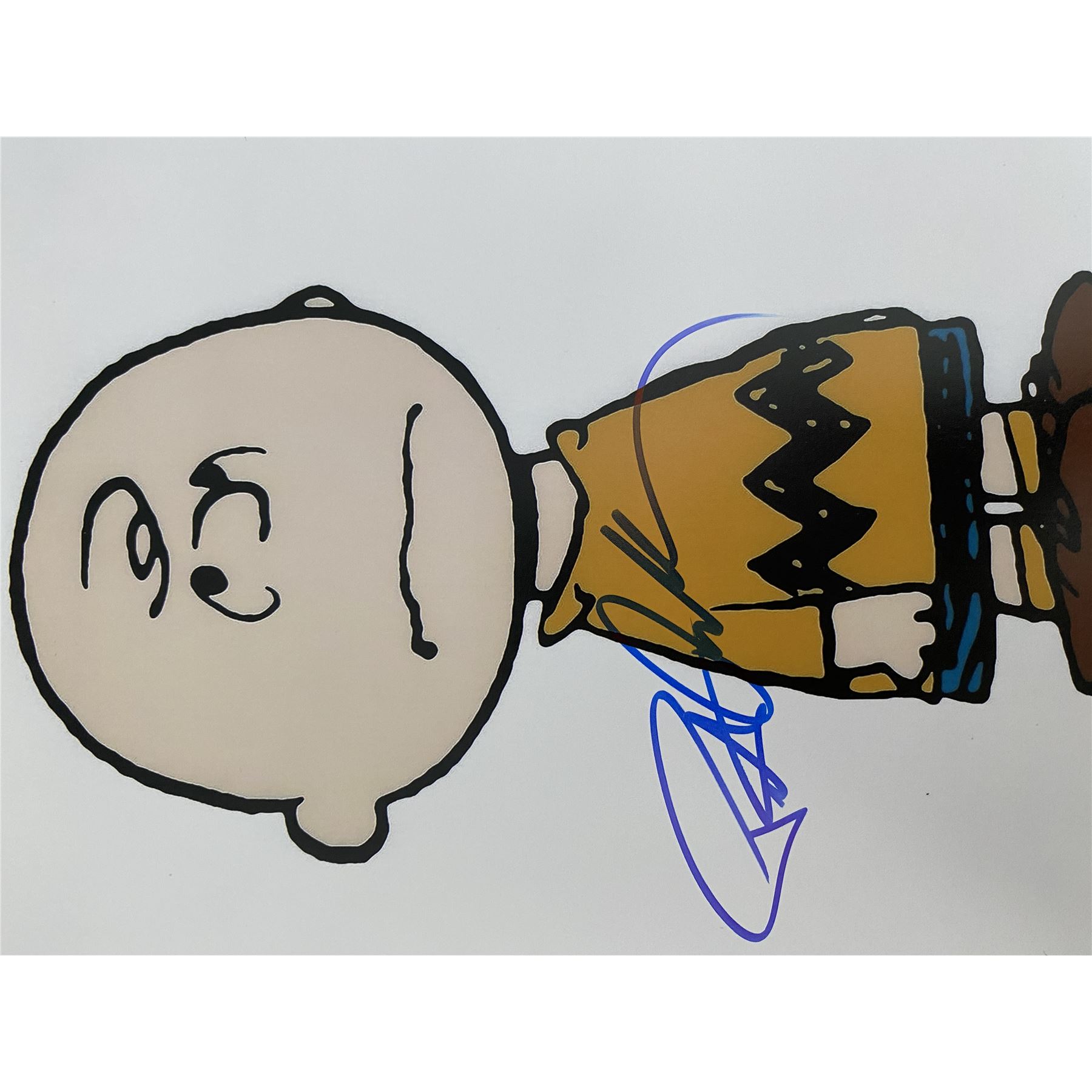 Charlie Brown Peter Robbins signed photo