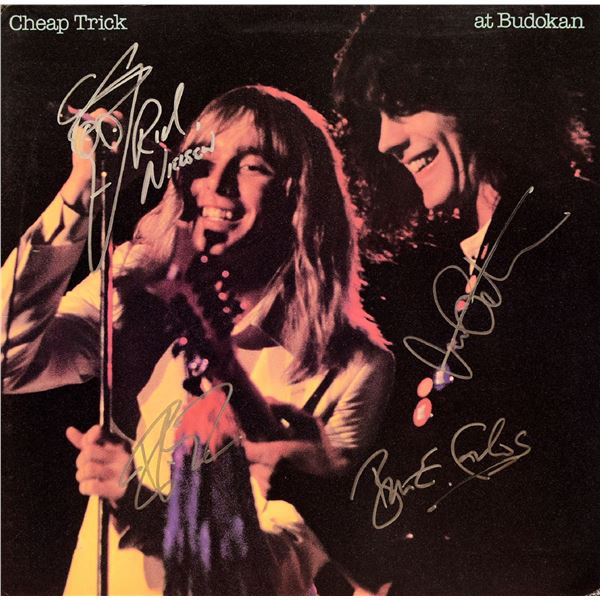 Cheap Trick at Budokan signed album