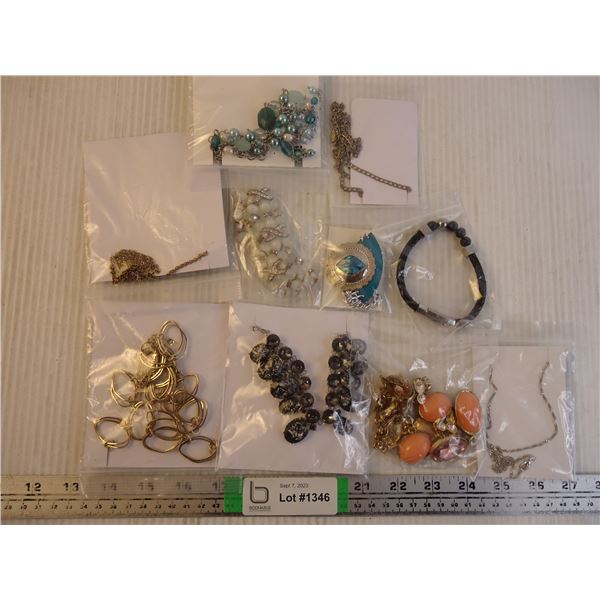 10 Pieces Of Assorted Jewelry Bodnarus Auctioneering