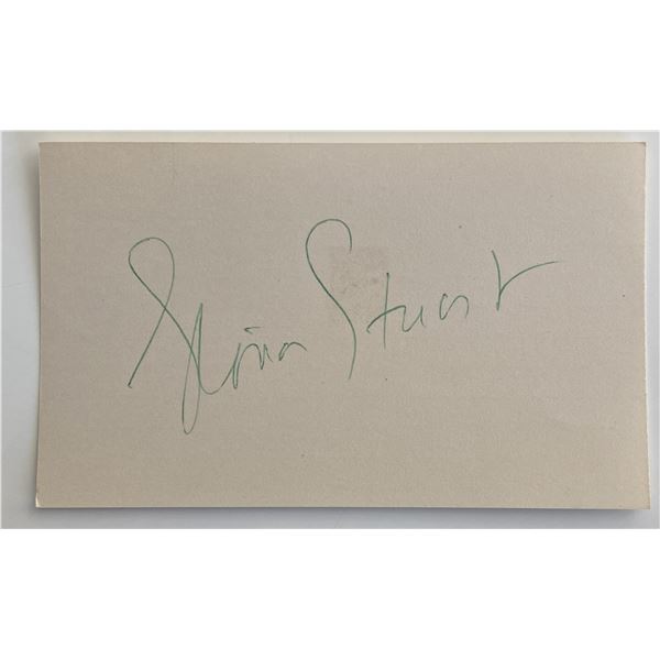 Gloria Stuart original signature