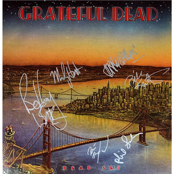 The Grateful Dead Dead Set signed album