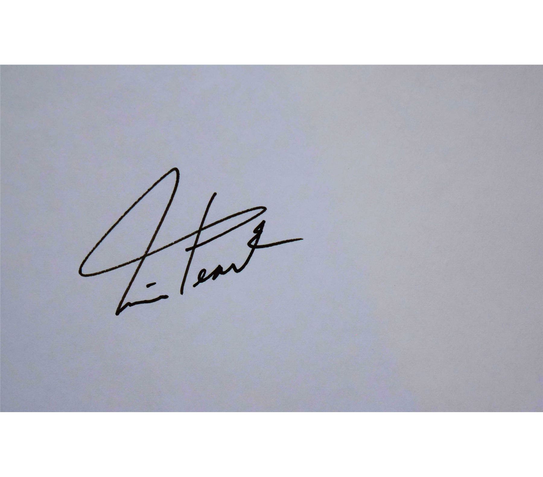 Neil Peart Signature Strip