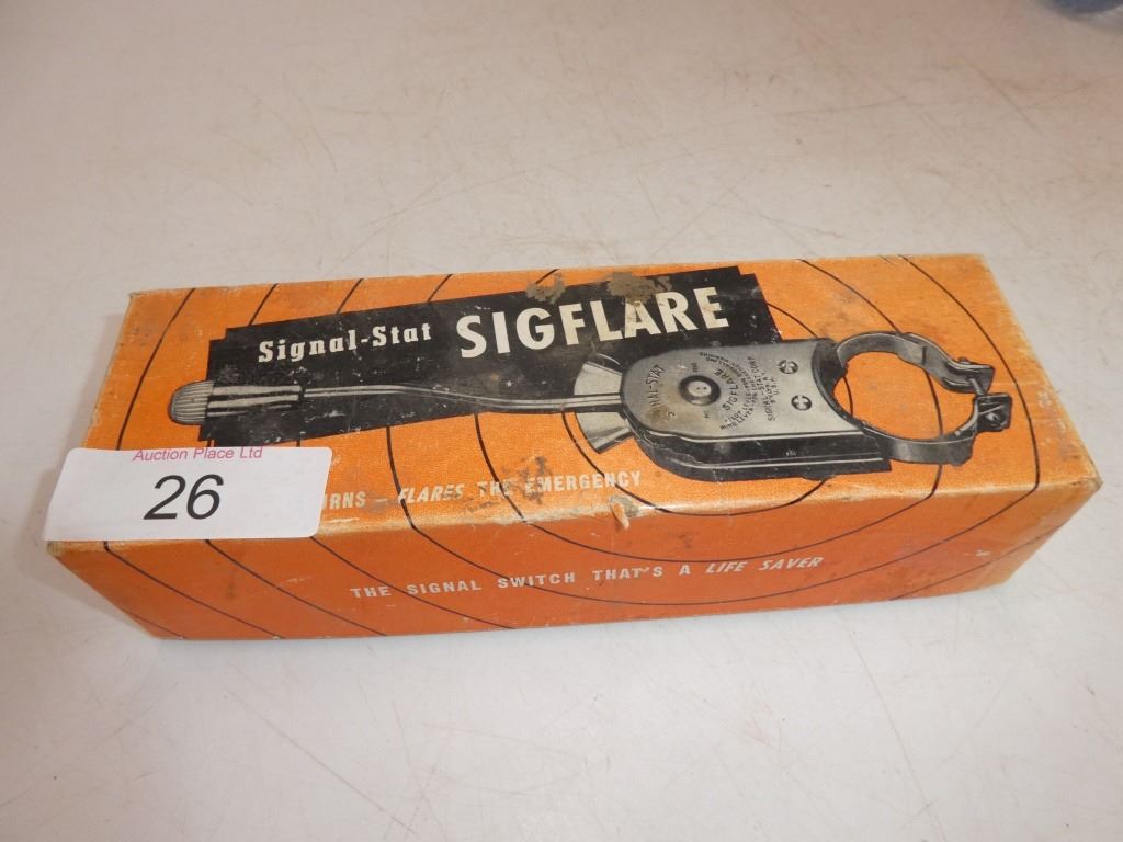 vintage signal-stat sigflare