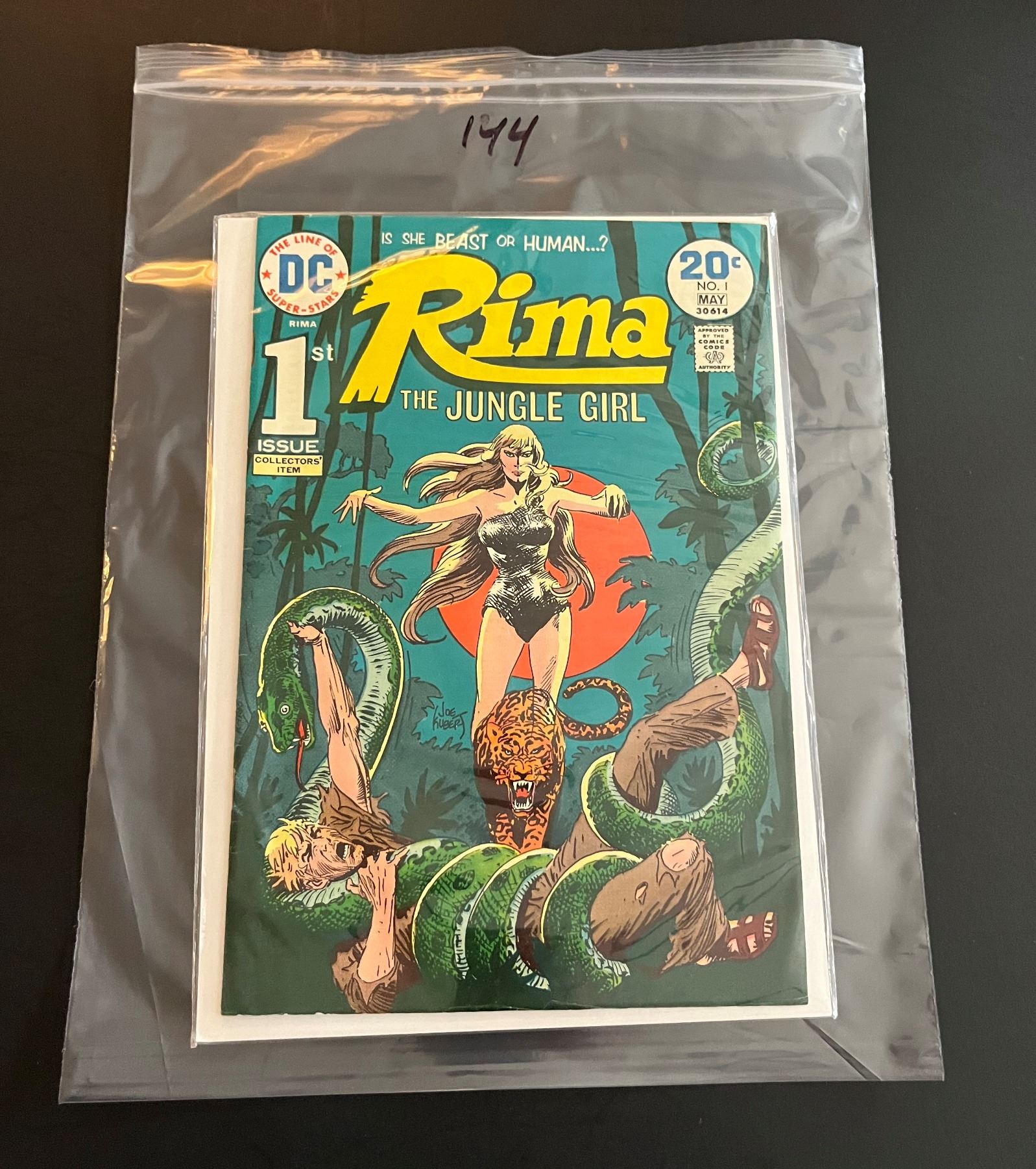 Rima 1 DC Bronze Age Joe Kubert Art