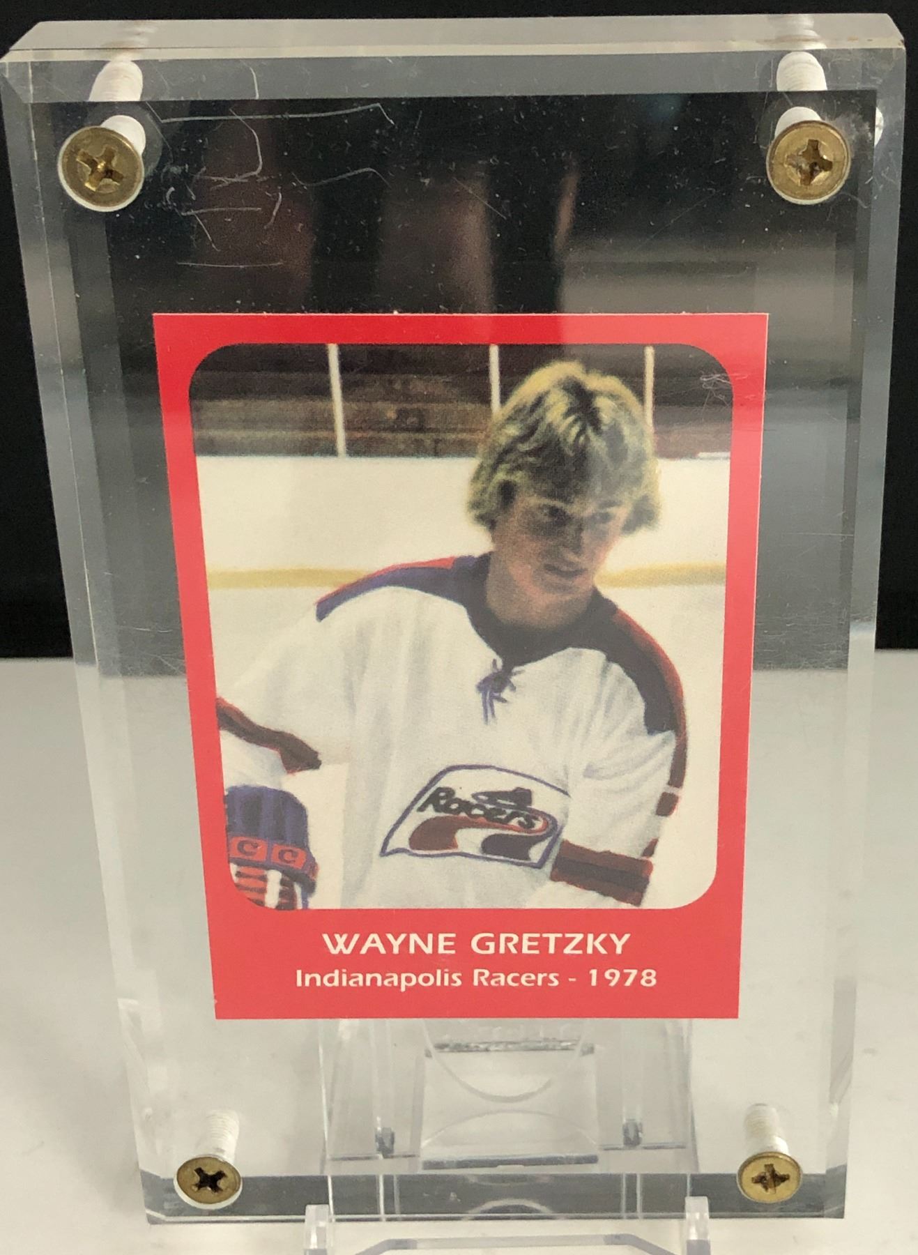 1978 Wayne Gretzky Indianapolis Racers Hockey Card #1