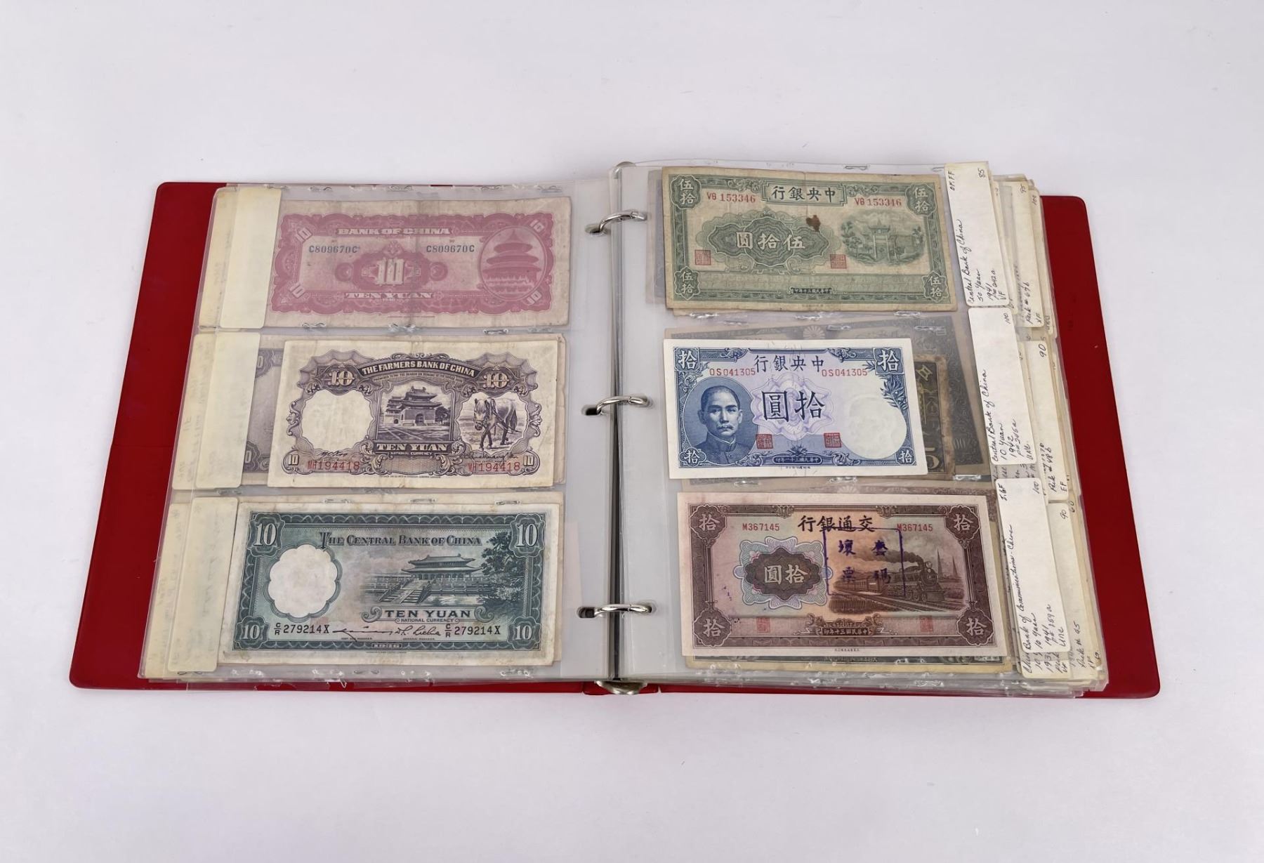 Collection of Foreign Currency Notes