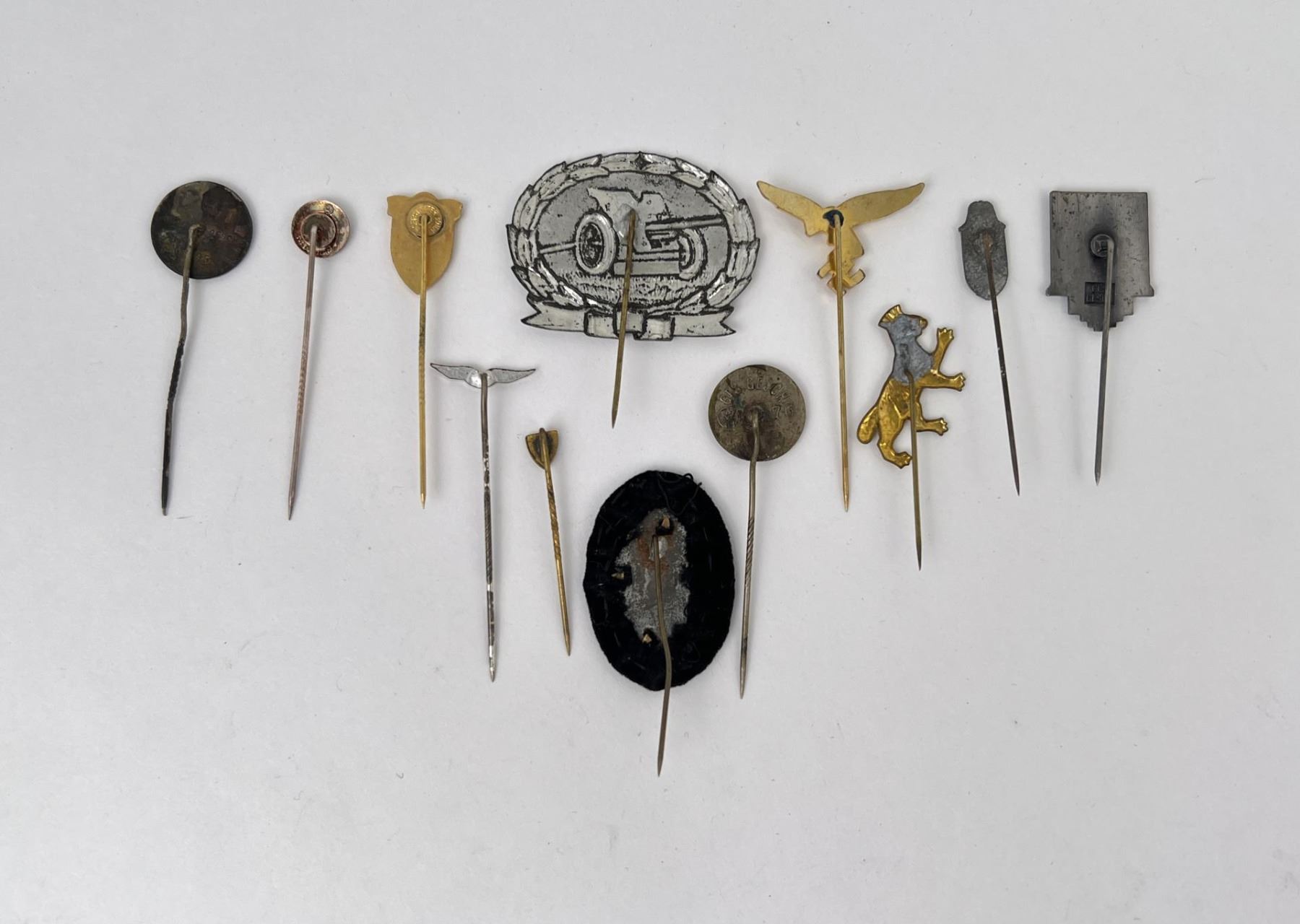 Collection of WW2 German Stick Pins