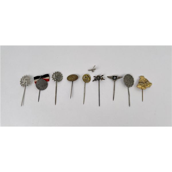 Collection of WW2 German Stick Pins