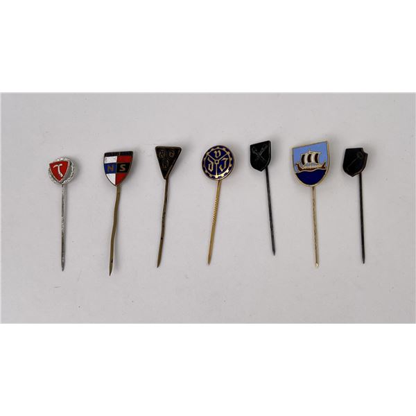 Collection of WW2 German Stick Pins
