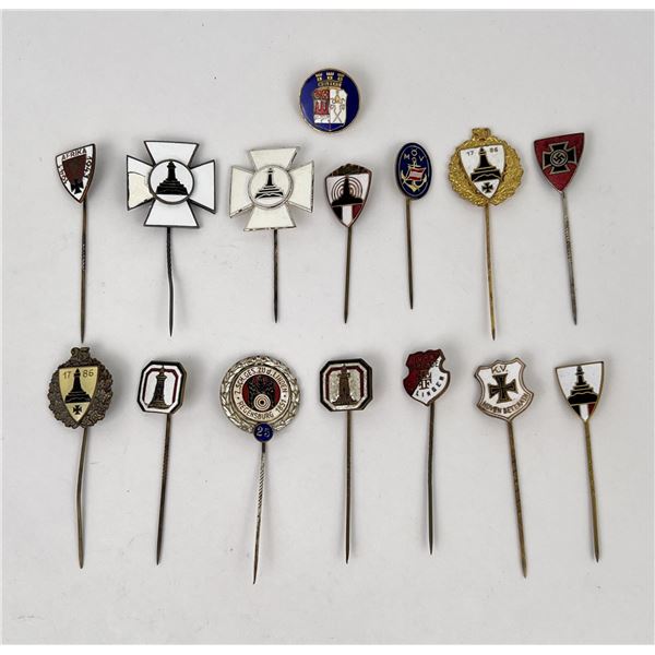 Collection of WW2 German Stick Pins