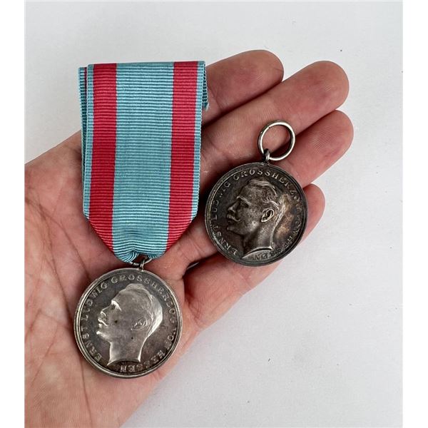 WWI WW1 German Bravery Medals
