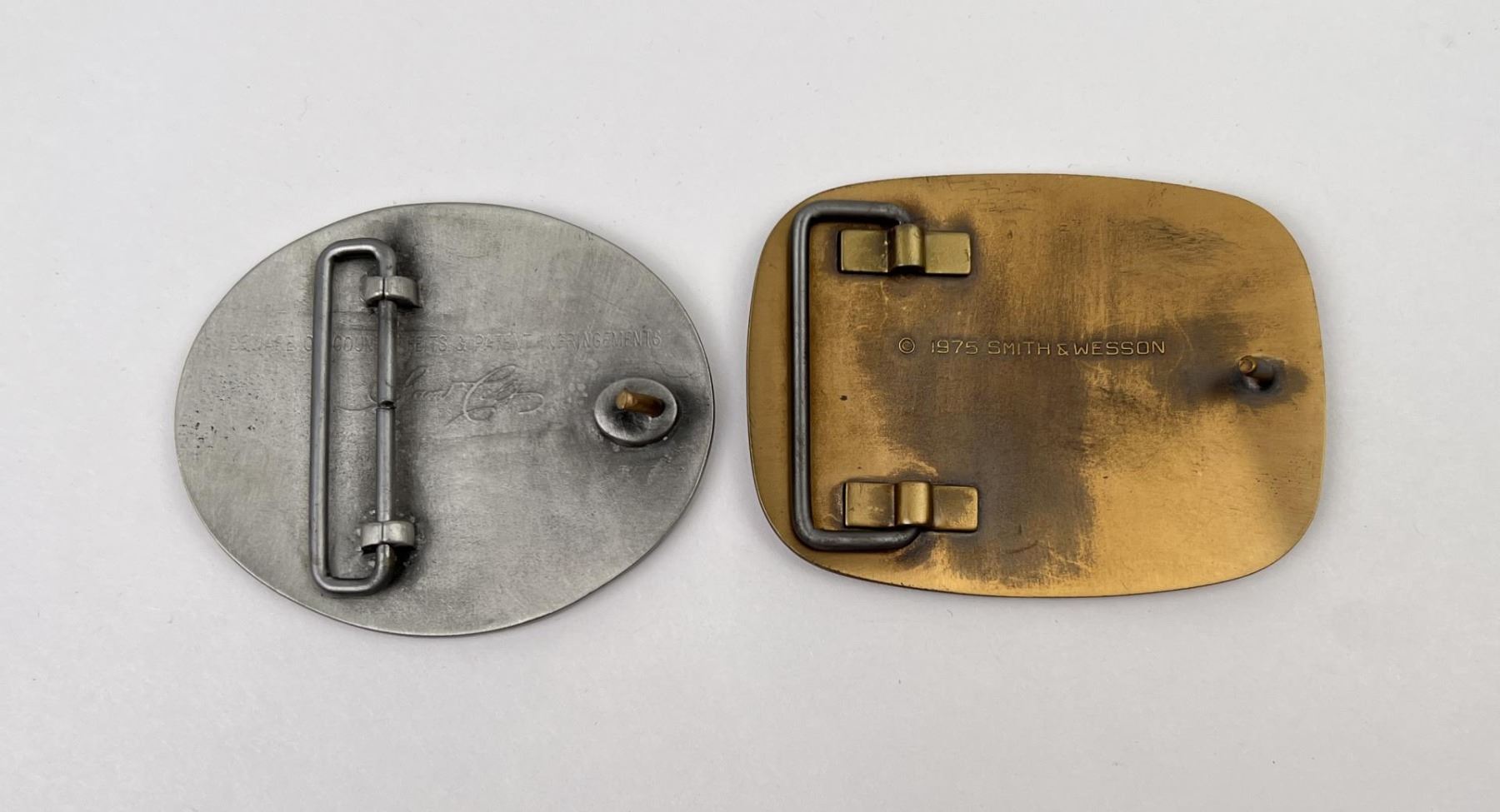 Smith and Wesson Colt Firearms Belt Buckles