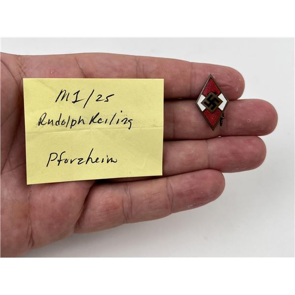 WW2 German HJ Hitler Youth Pin