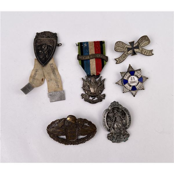 Collection of WWI WW1 German Awards Medals Ribbons