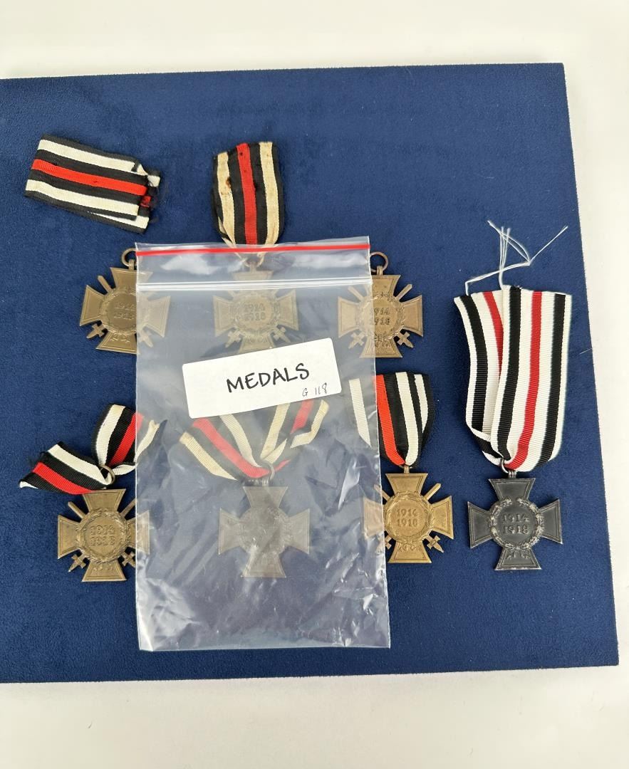 Collection of WWI WW1 Hindenburg Crosses