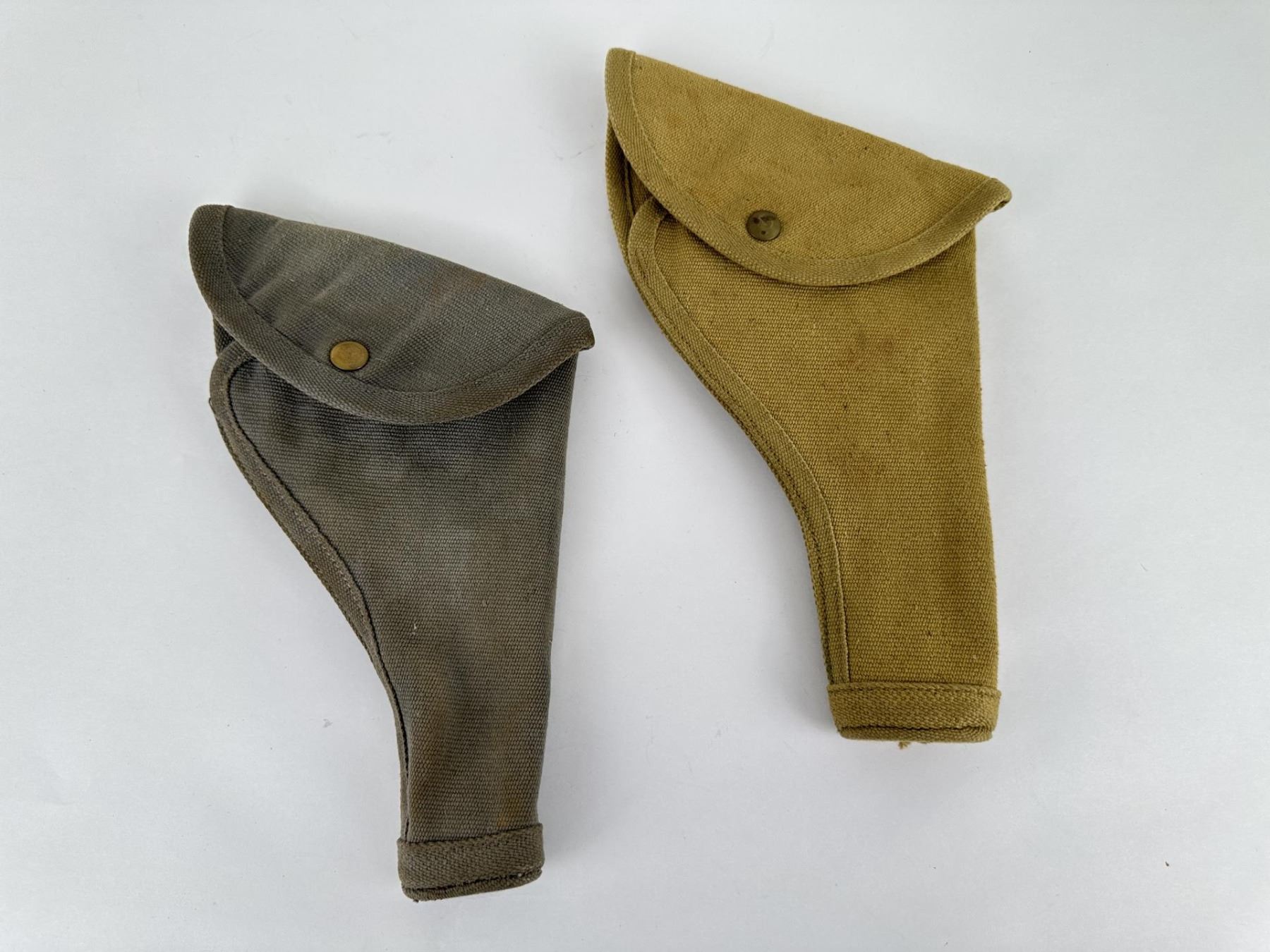Pair of Canadian P37 Webley Pistol Holsters
